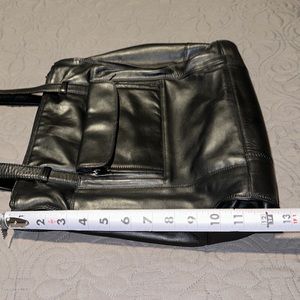 Derek Alexander | Bags | Derek Alexander Black Leather Crossbody Bag ...